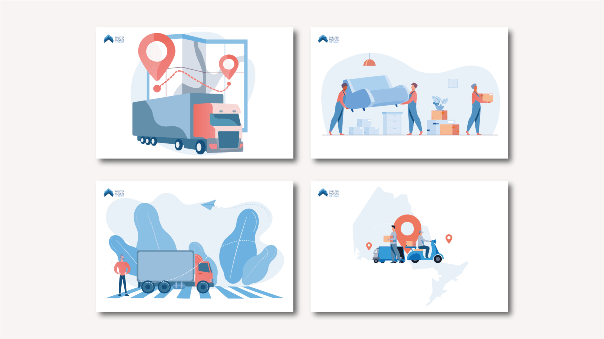 Selter Movers Social Media & Digital Illustrations – Anna Ren